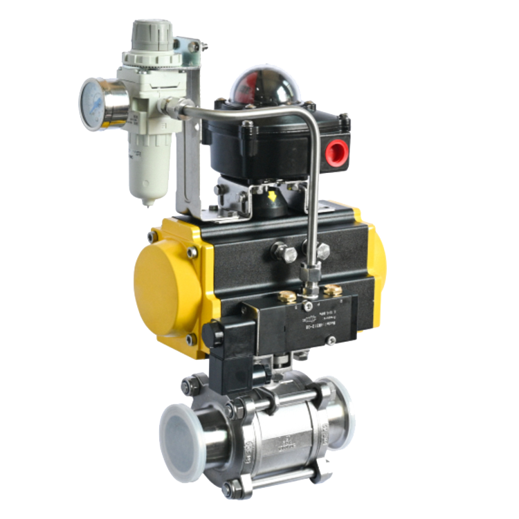 Pneumatic Ball Valve - Industrial Valve Actuation Systems - Pneumatic ...